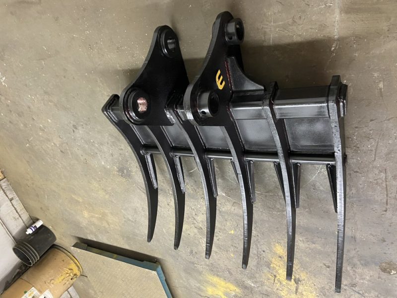 Excavator Rake – 10 Series - East Attachments