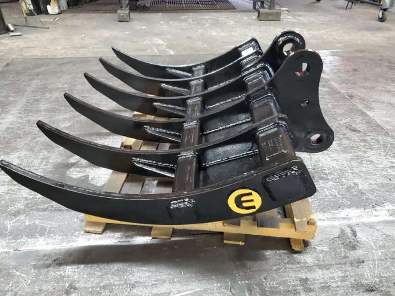 Excavator Rake – 24 Series - East Attachments